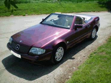 Mercedes 500SL Convertible