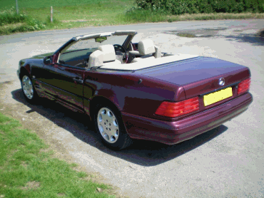 Mercedes 500SL Convertible